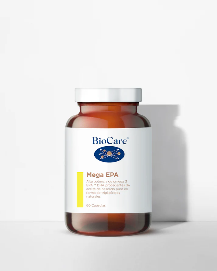 Omega 3 - Mega EPA - Aceite de Pescado - 60 cápsulas- Biocare - Punto ...